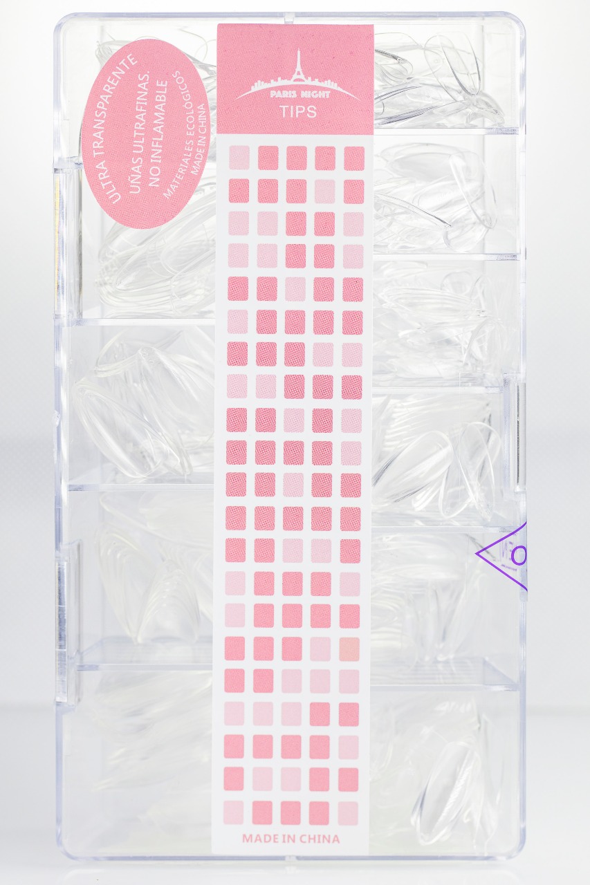 Tips para press on en caja- París Night Almendra | Miscelaneas