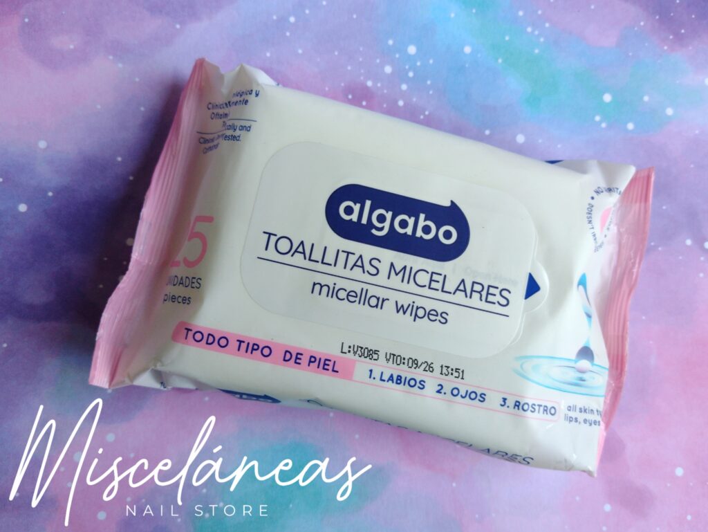 Toallas desmaquillantes micelares x25un. – Algabo | Miscelaneas