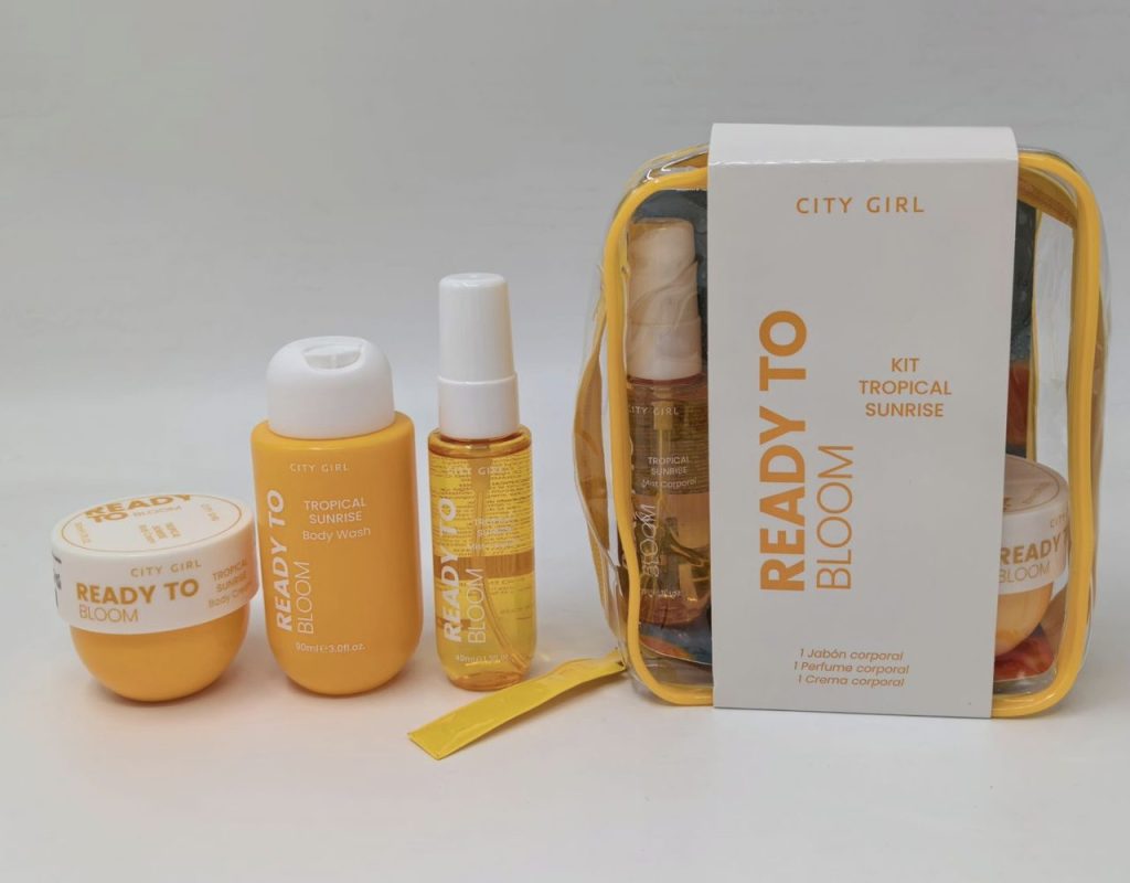 Kit de cuidado corporal – City Girl | Miscelaneas